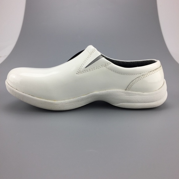Bogs | Shoes | Bogs Ramsey White Patent Leather Waterproof Clog | Poshmark